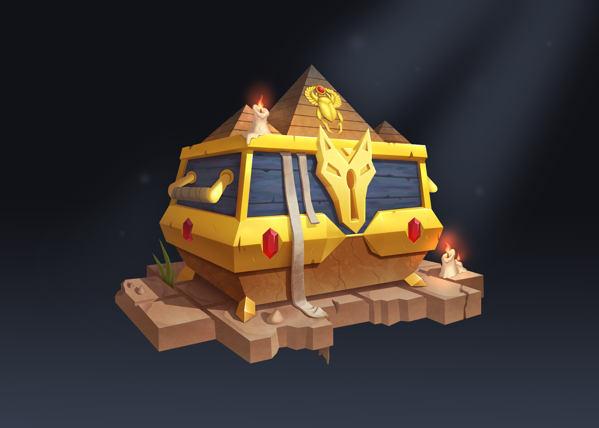 ArtStation - Anubis Chest