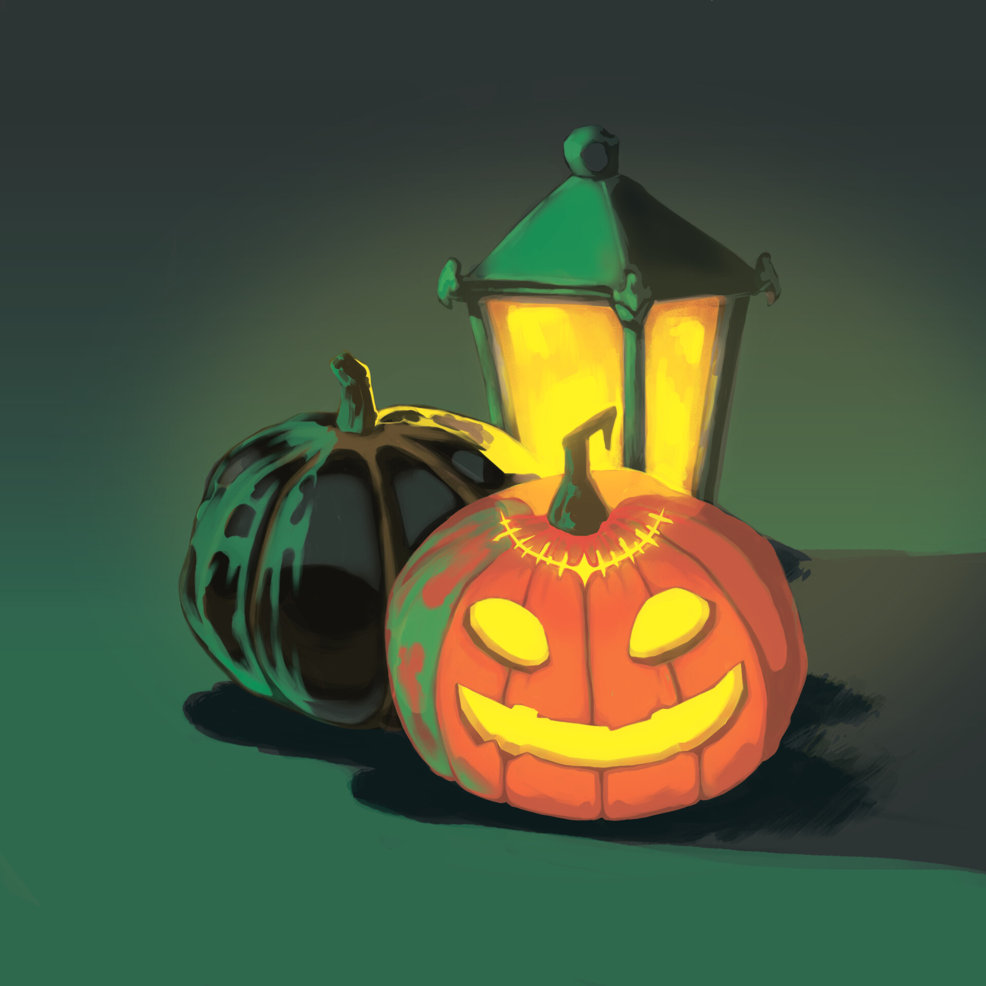 ArtStation - Halloween Pumpkins