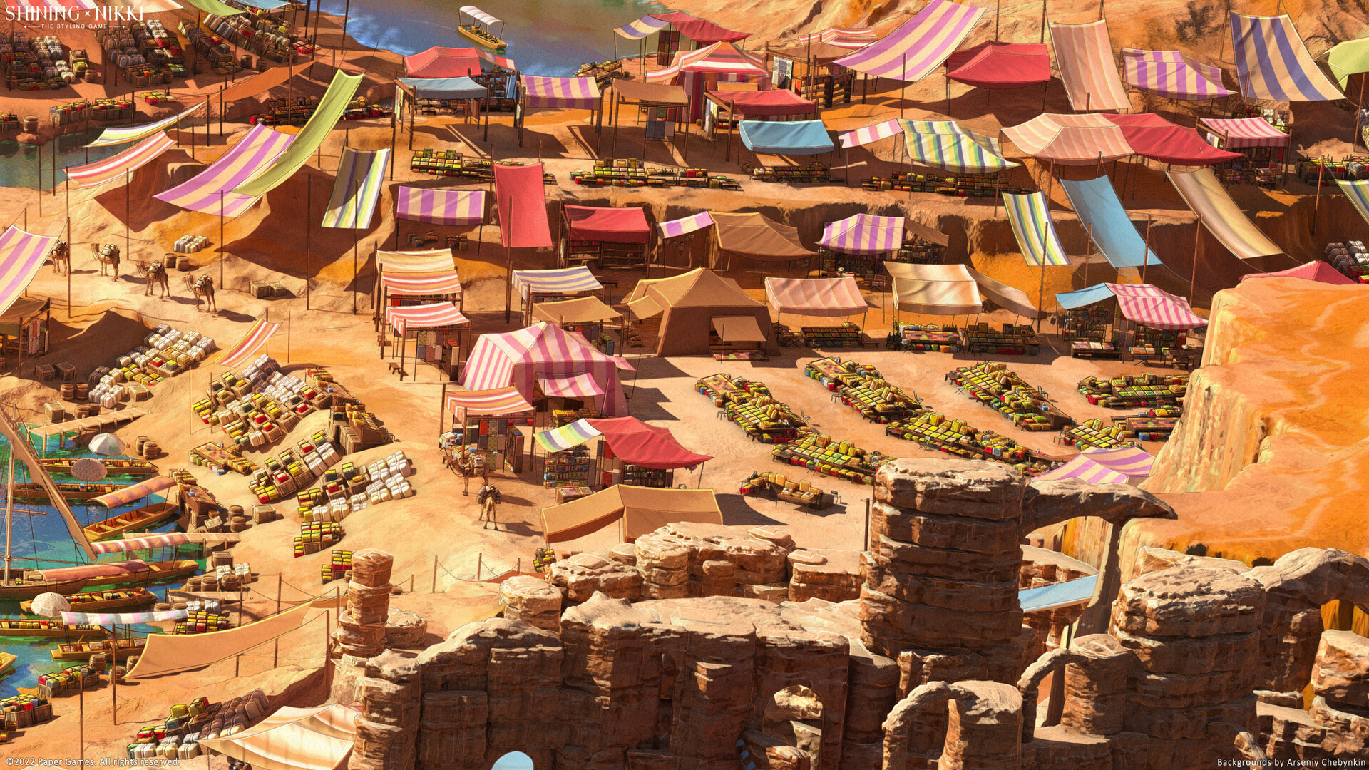 Arseniy Chebynkin - Heaving sand Market map