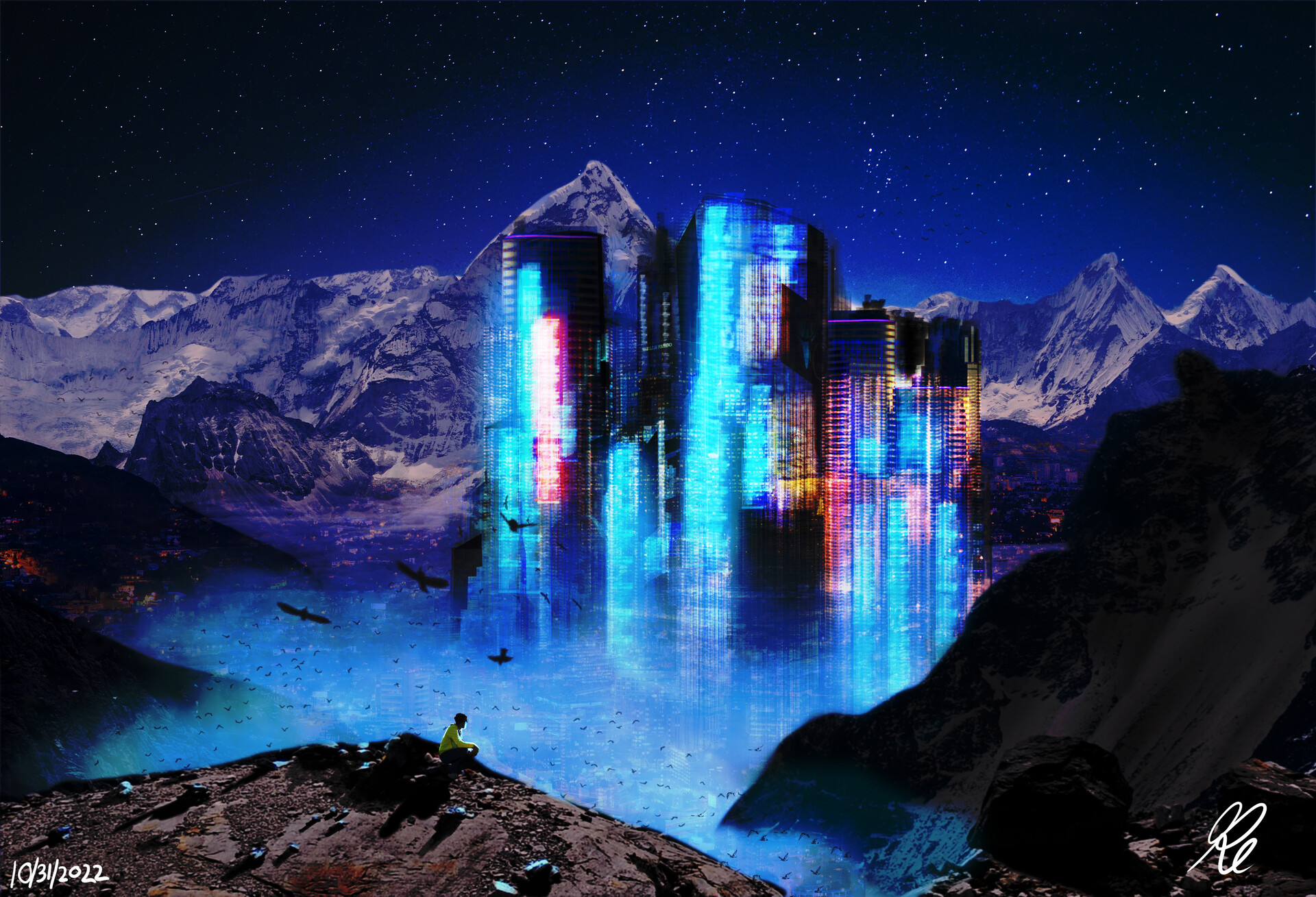 ArtStation - Over The Clouds