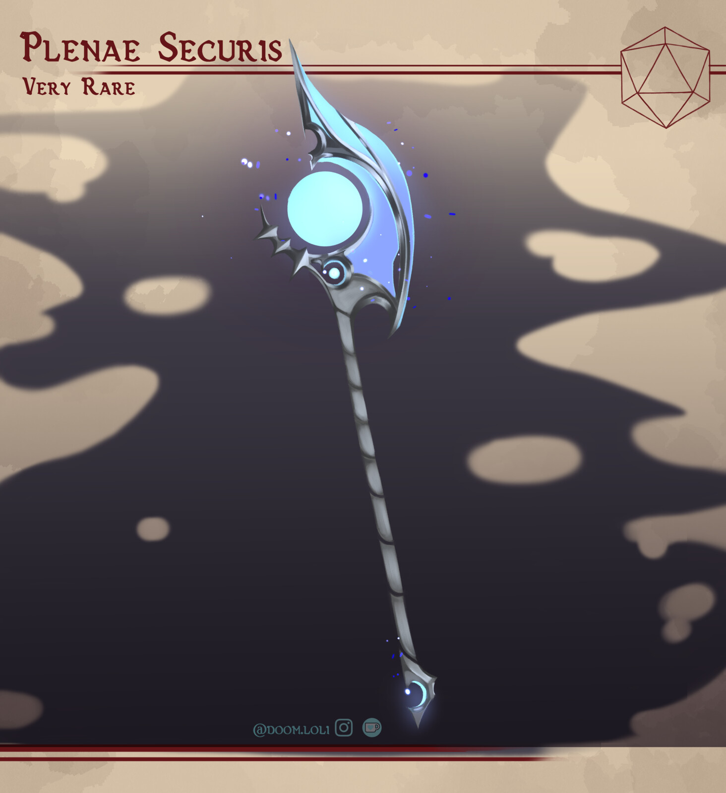 Rebeka Helyes - Weapon designs - "Moonlight Sonata"