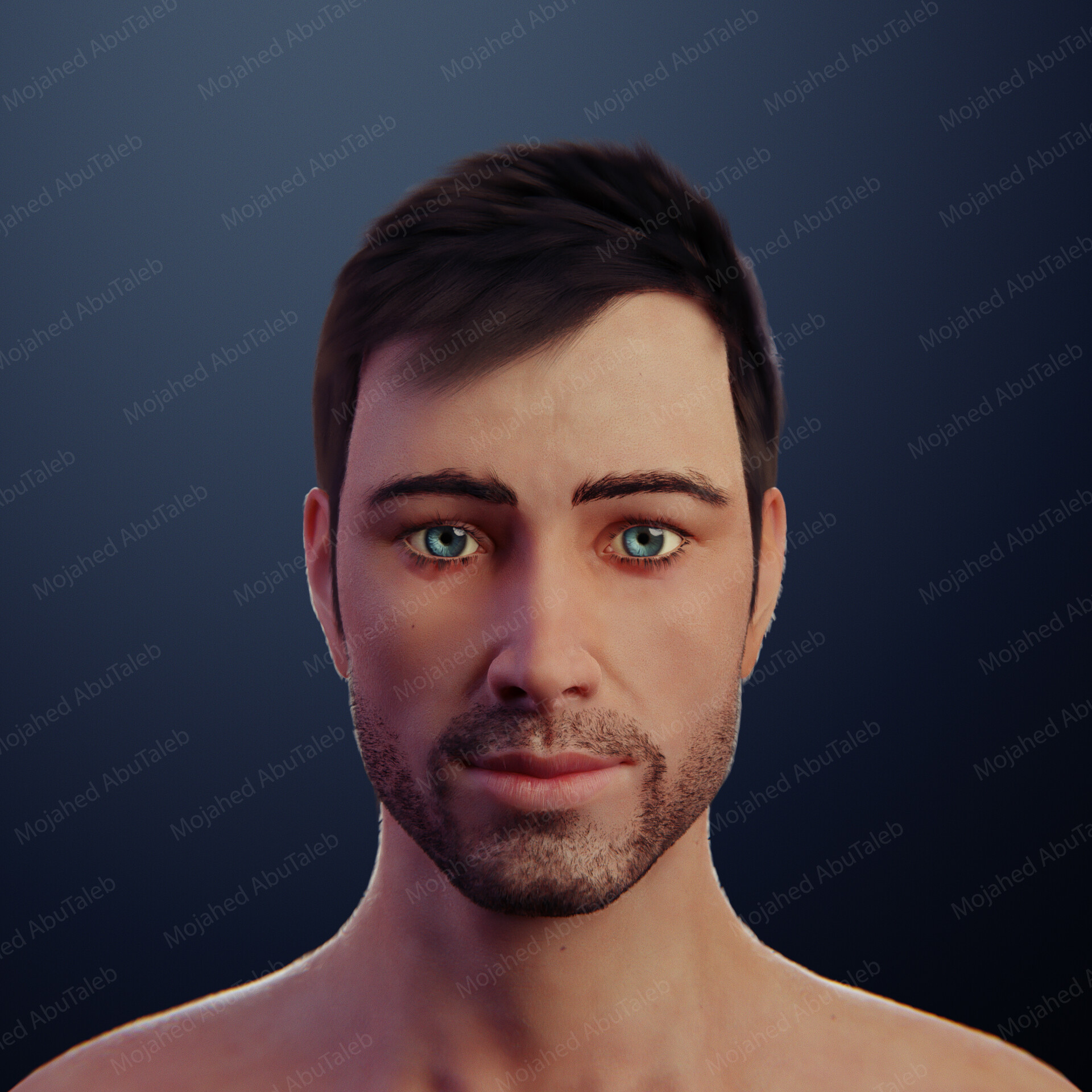 ArtStation - 3d Portrait