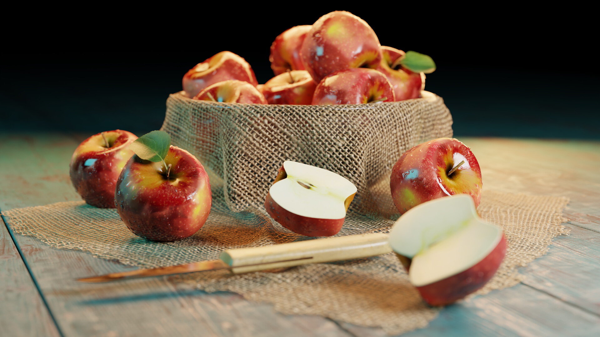 ArtStation - 3D Apple