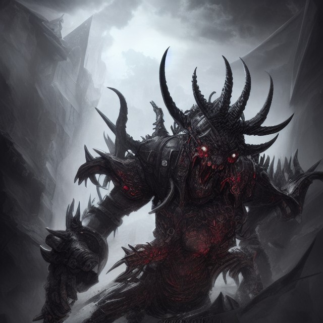 ArtStation - Demon Lord of Derivation: Lost brother Bali