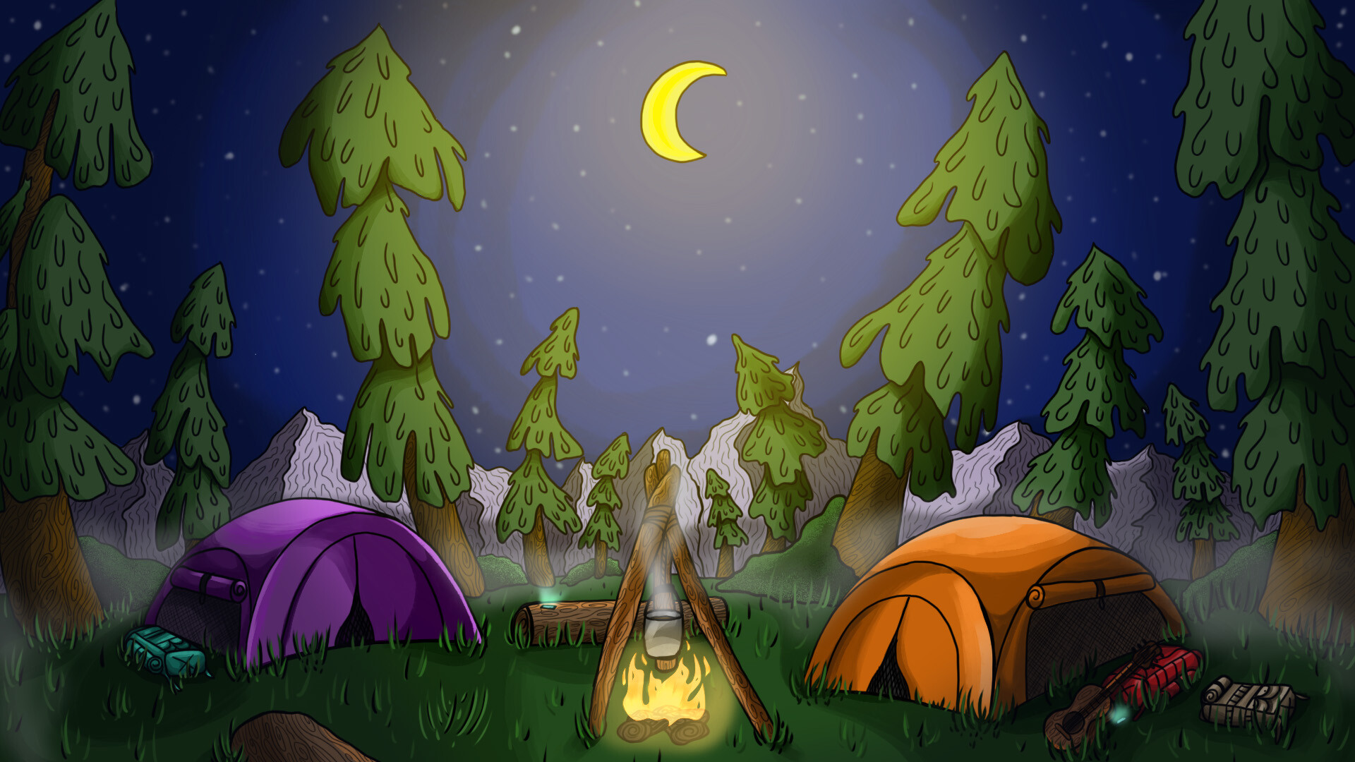 ArtStation - Camp (Concept Art)