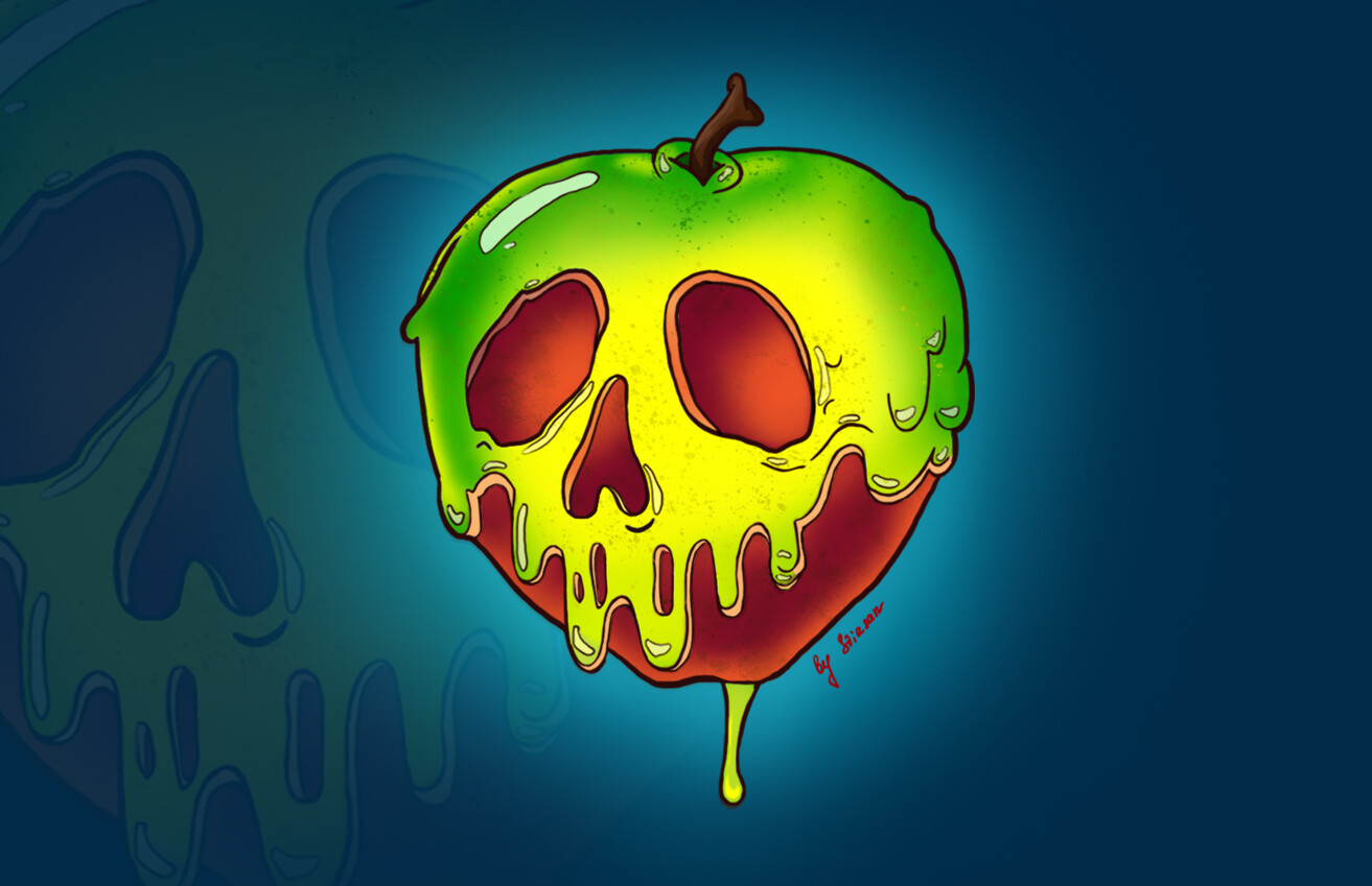 Poison Apple Art