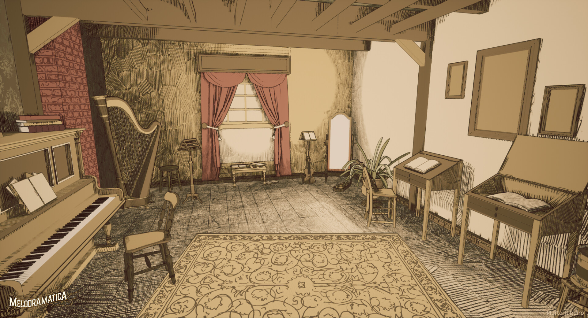 Marta Ribeiro - Victorian Backstage Props | Melodramatica