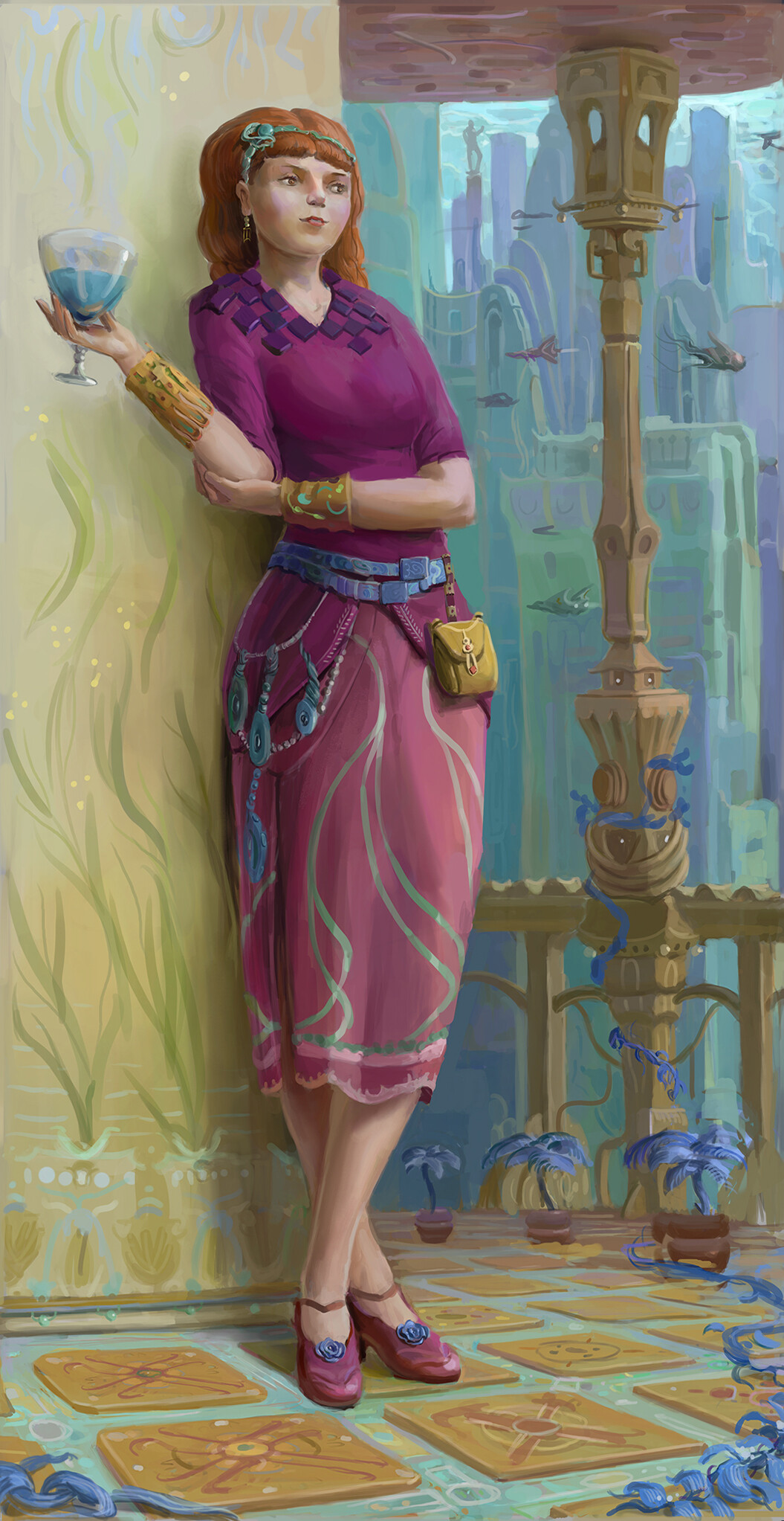 ArtStation - Aristocracy in Lemuria