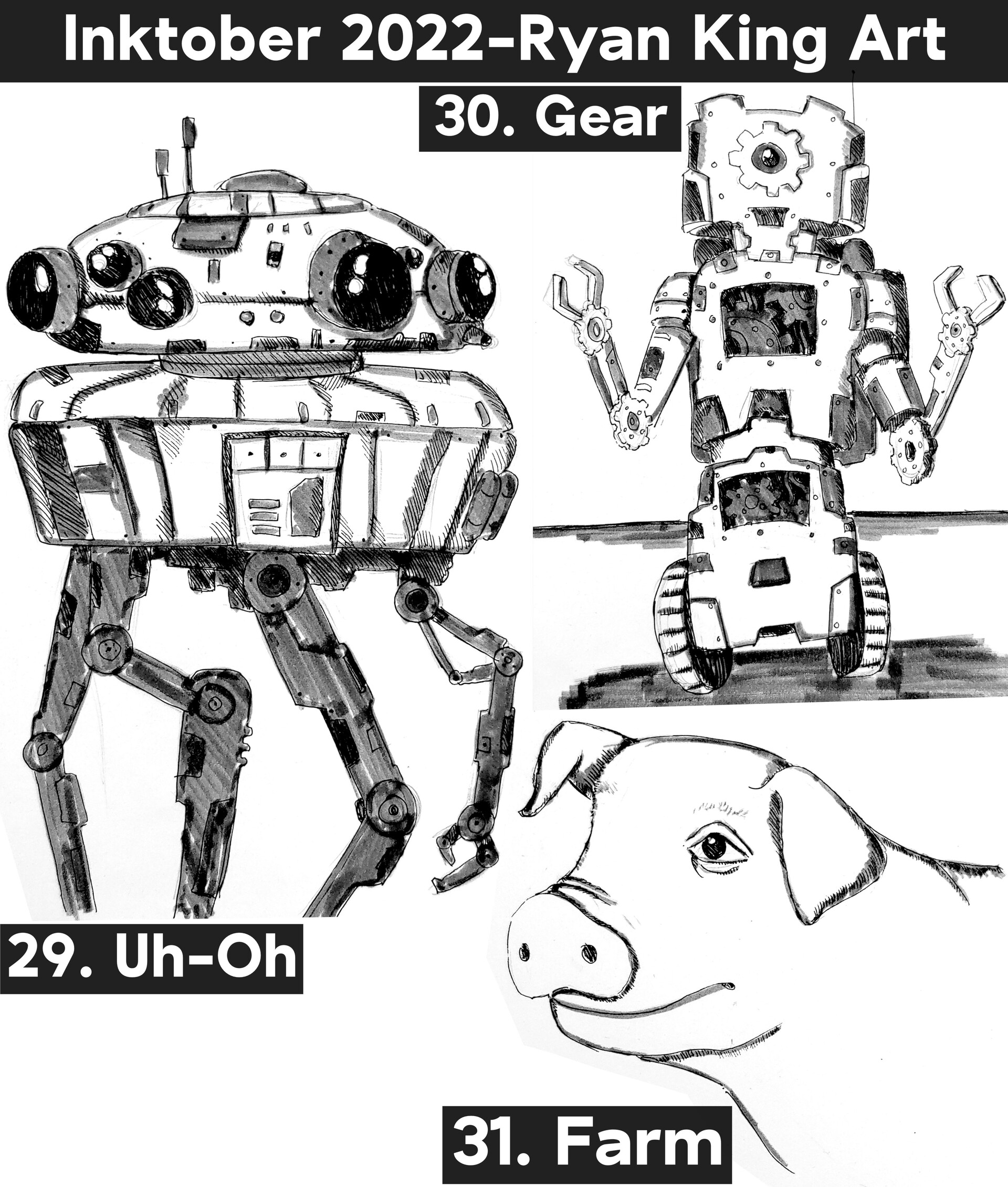 Ryan King - Inktober 2022