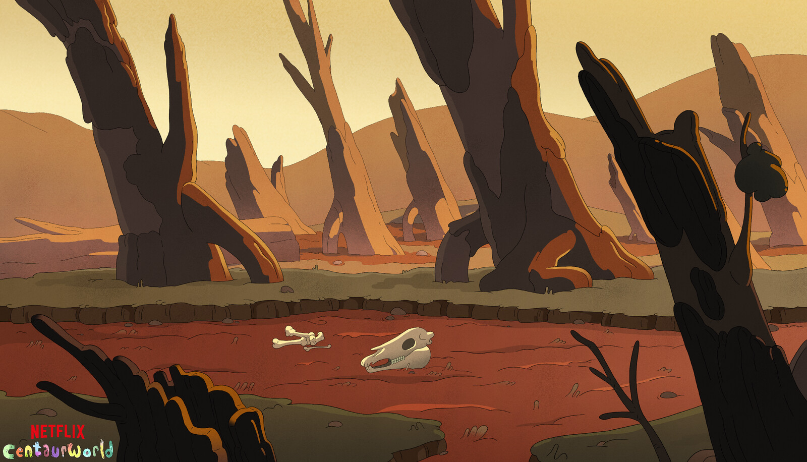 Bruce D Skinner - Centaurworld Backgrounds