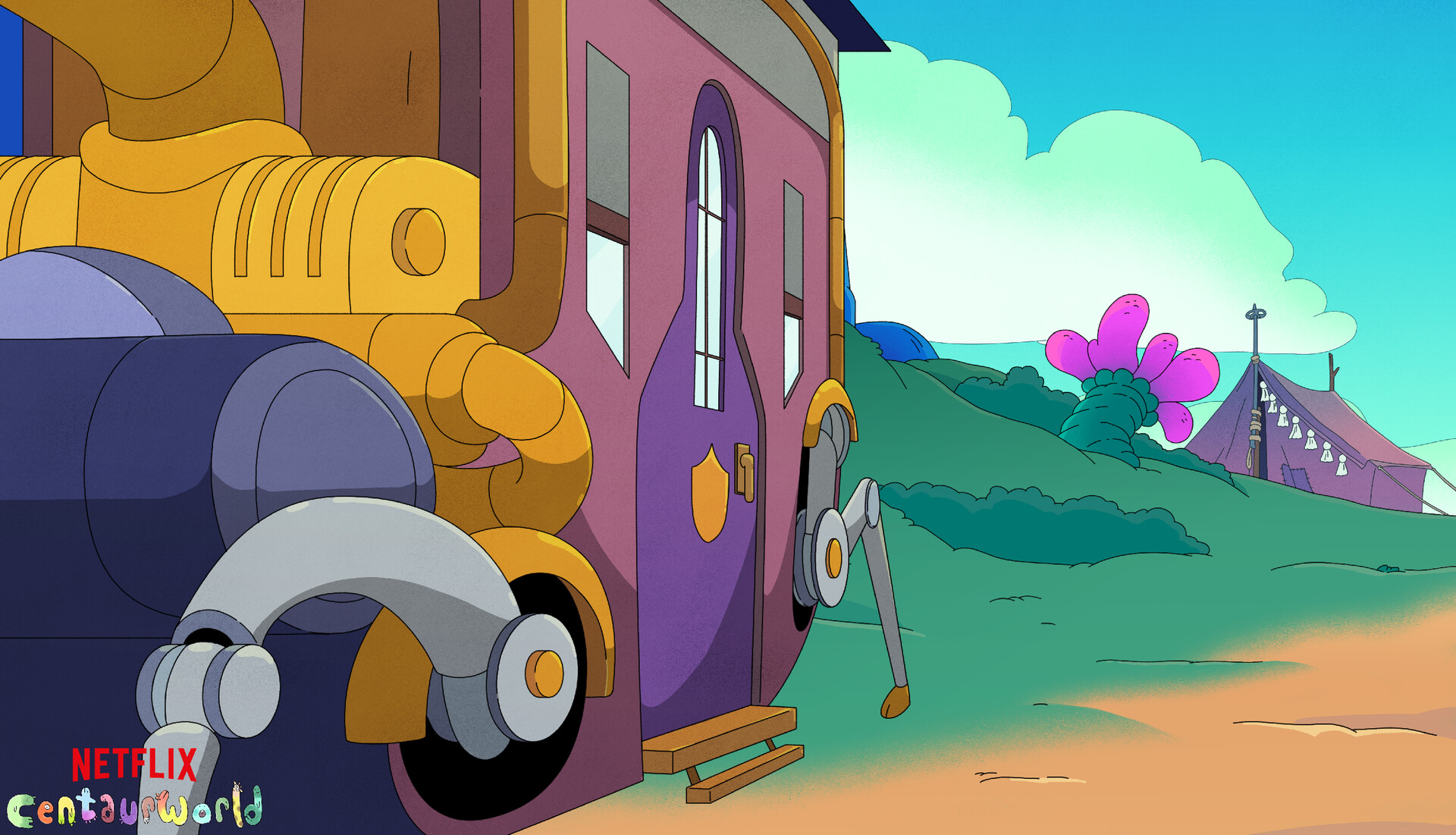 Bruce D Skinner - Centaurworld Backgrounds