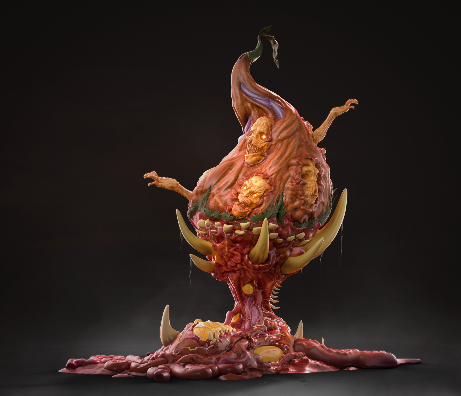 ArtStation - Gore Nest Pumpkin