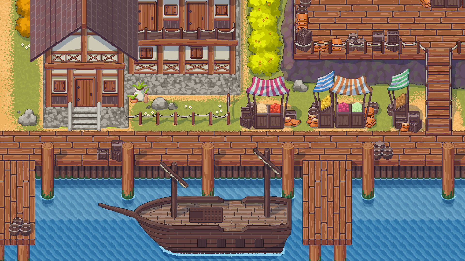 ArtStation - Pixel Art - Environment