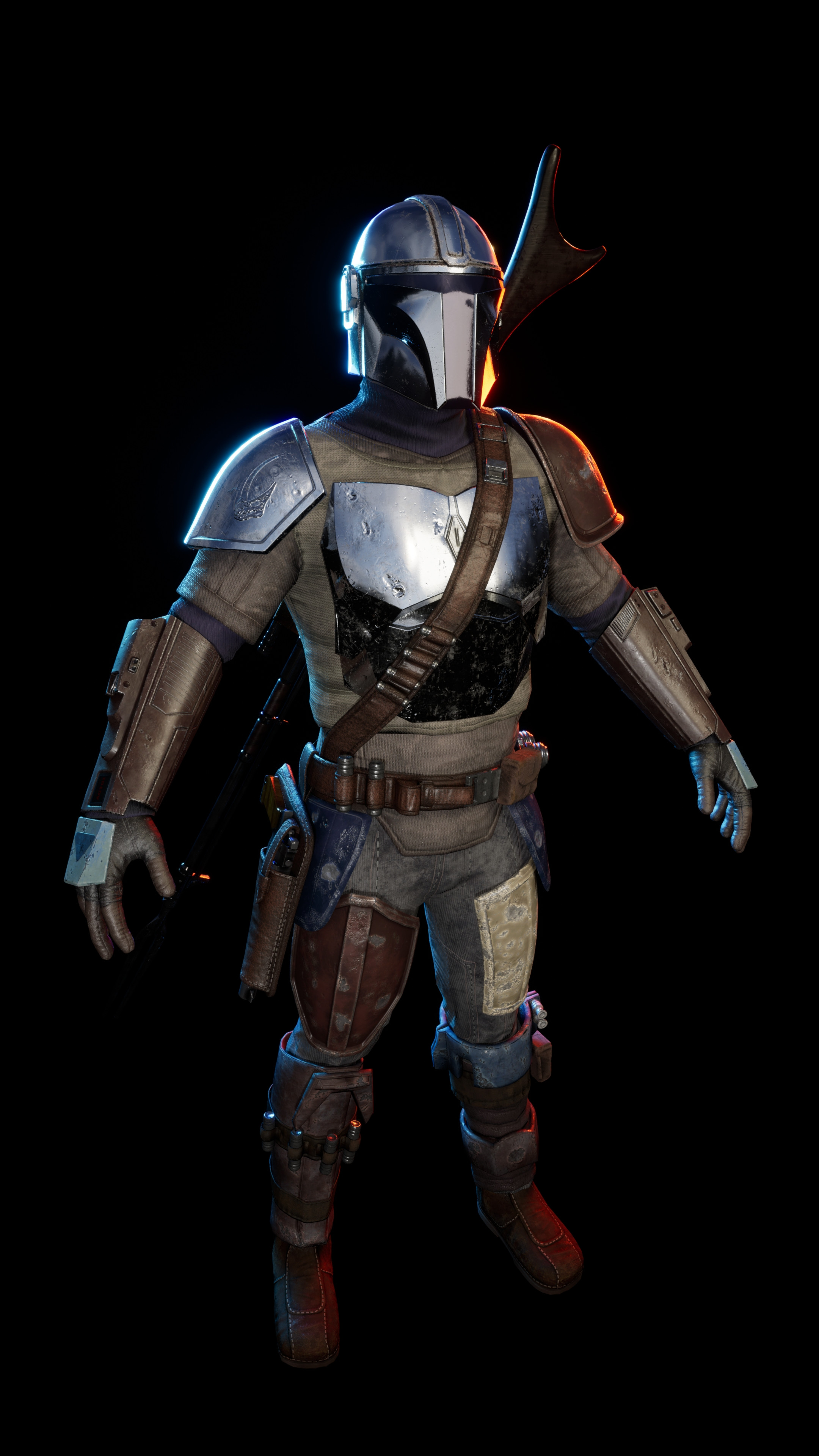 Oleksandr Bobyr - Mandalorian. Fanart