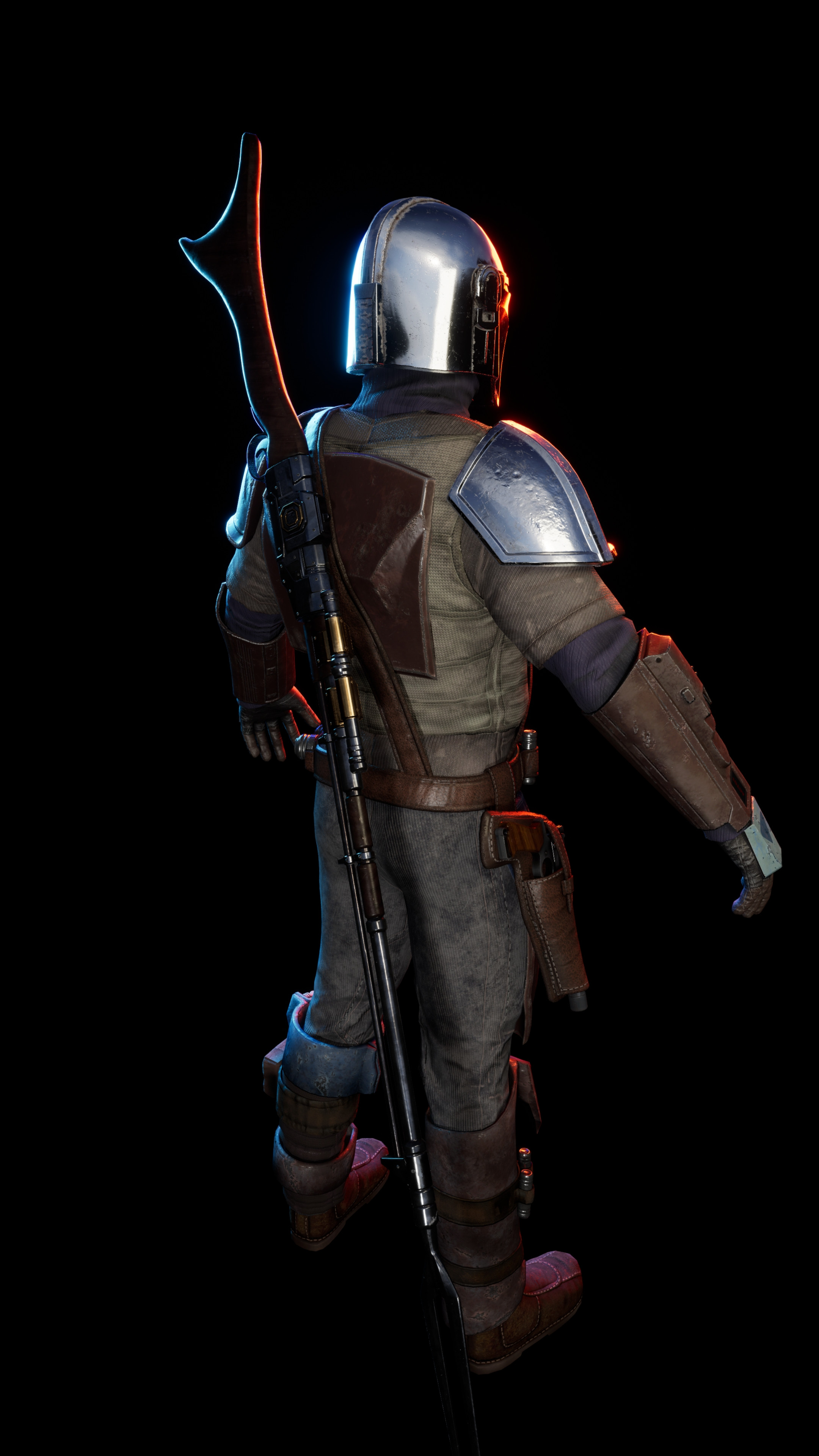 Oleksandr Bobyr - Mandalorian. Fanart