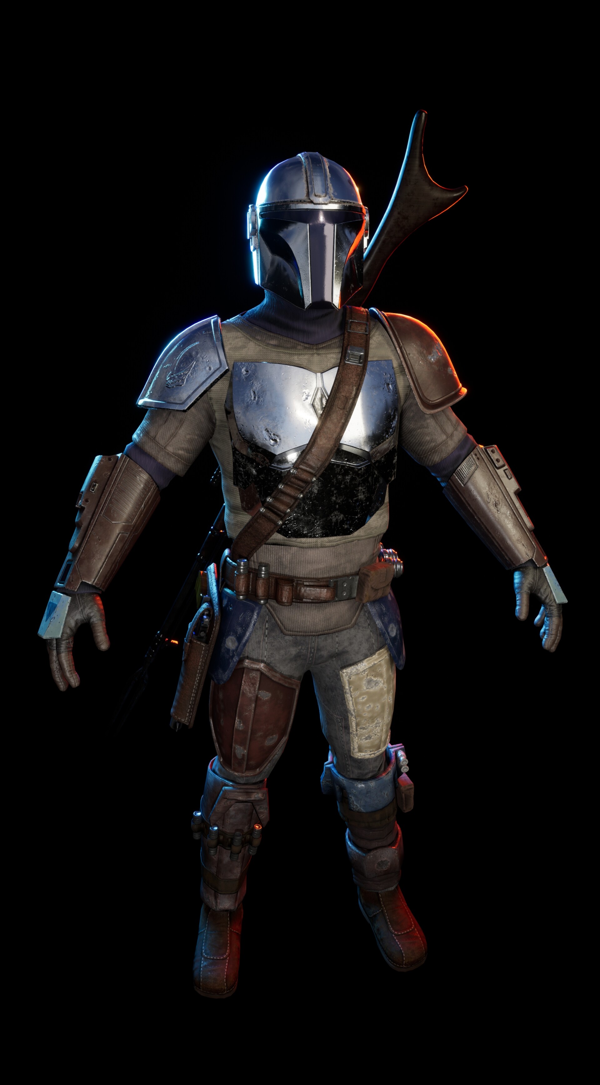 Oleksandr Bobyr - Mandalorian. Fanart