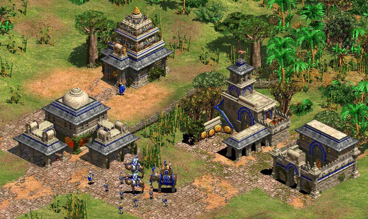 ArtStation - AoE 2 Indian Buildings