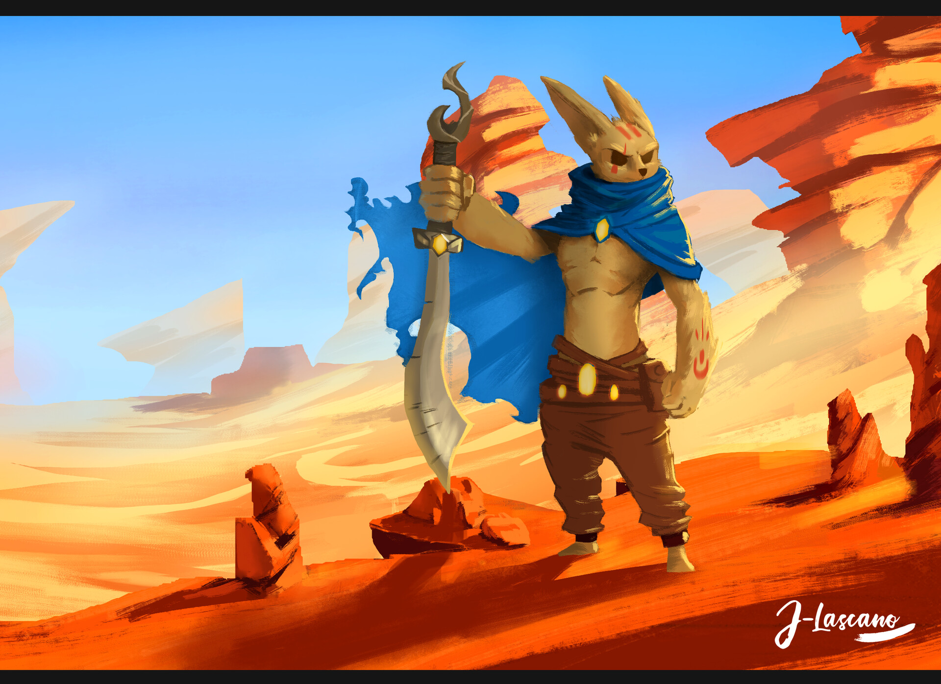 ArtStation - Desert - personal project