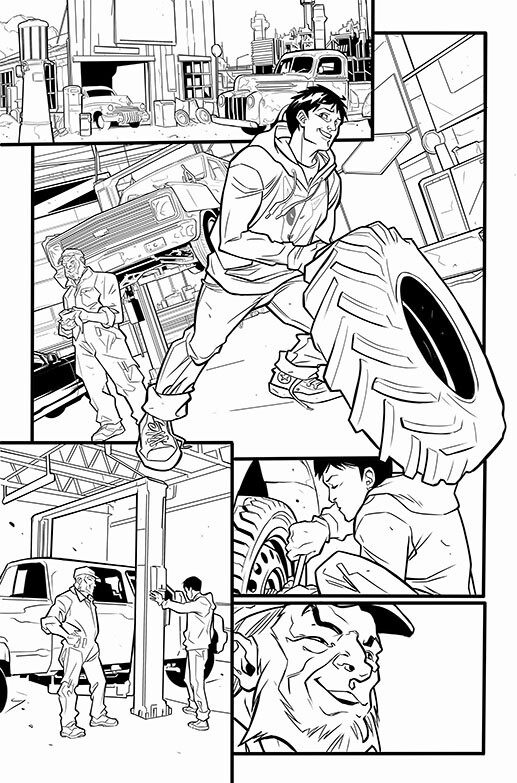 ArtStation - Serious Sam sample page 1