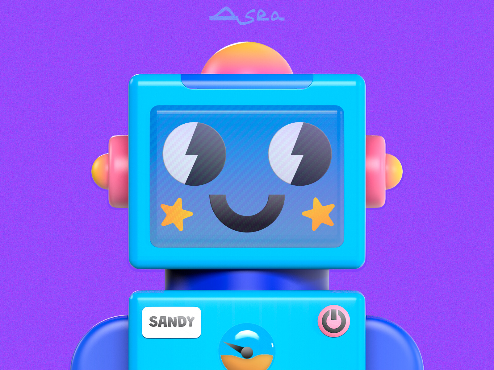 ArtStation - Robot assistant Sandy