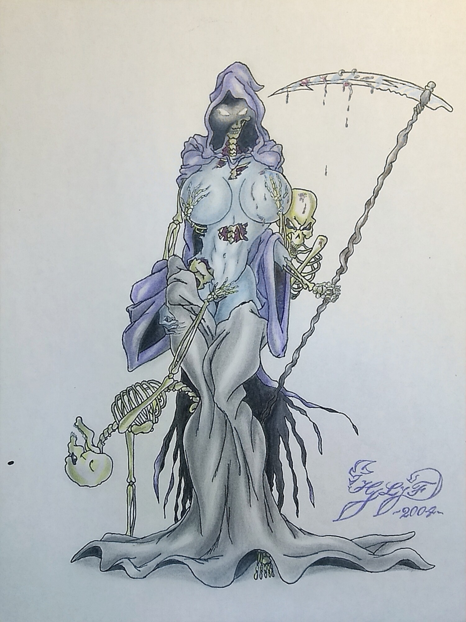 ArtStation - Grim Girl