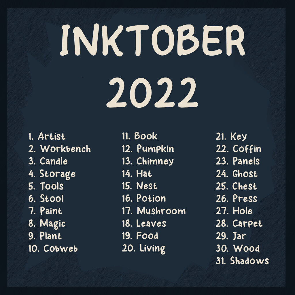 Amandine Rubini - Short Film - Ellie Ourtic - Inktober 2022