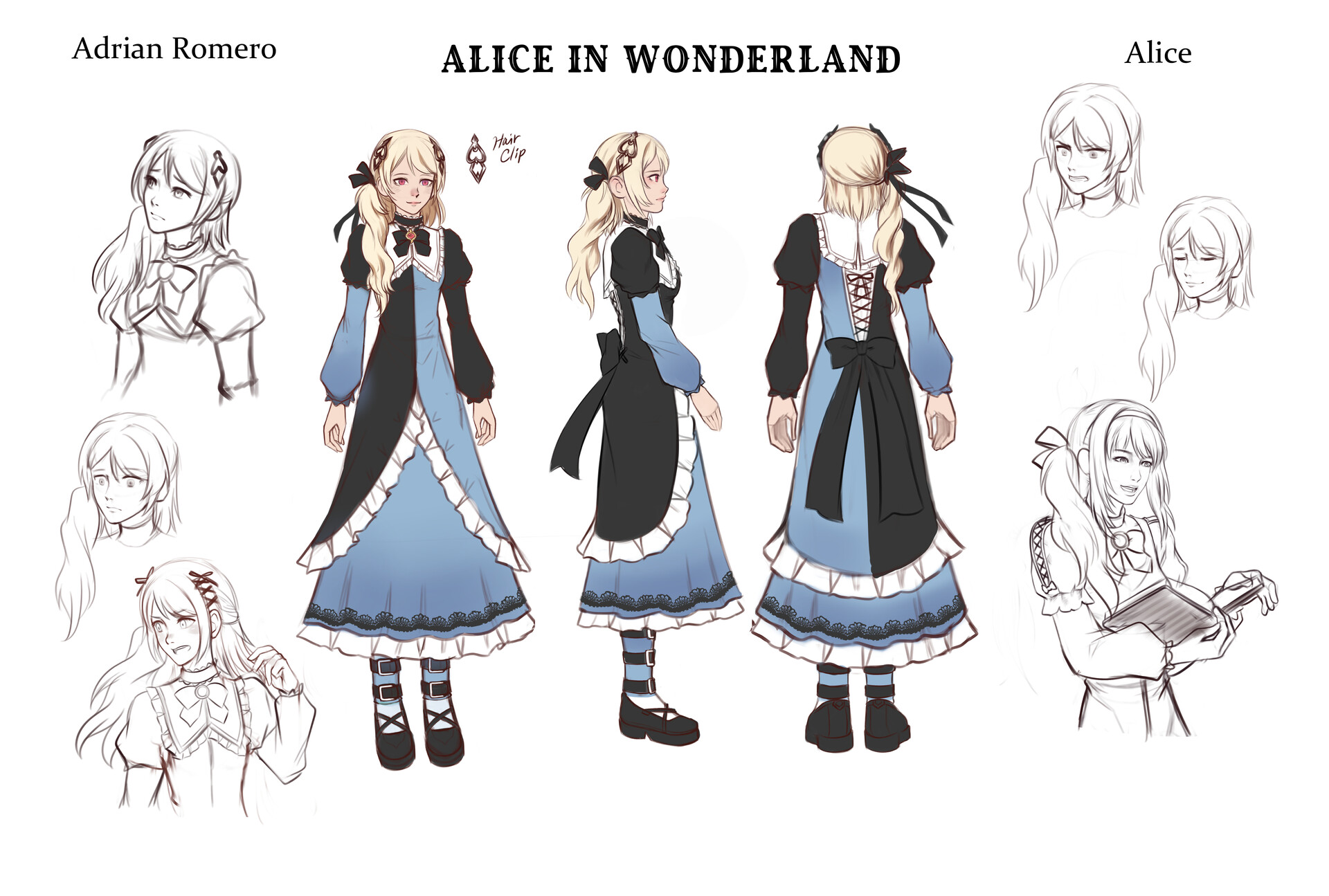 ArtStation - Alice character concept