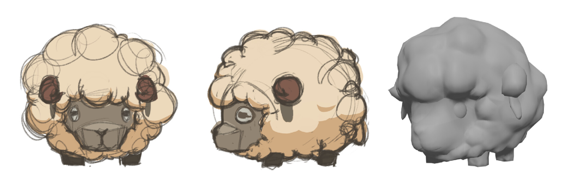 Alexandre Pérot - Amon - Creature design