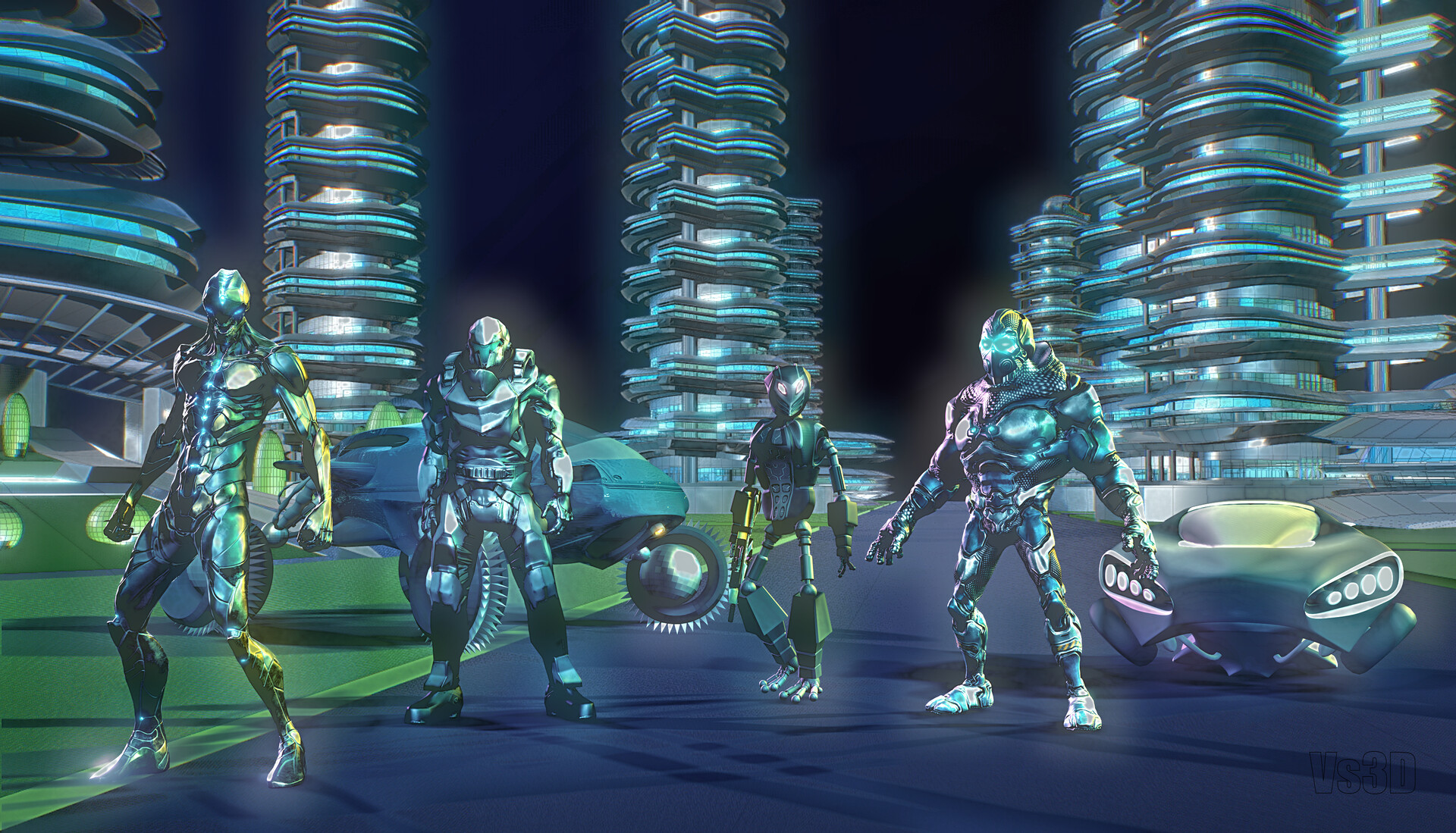 ArtStation - Dark Hunters