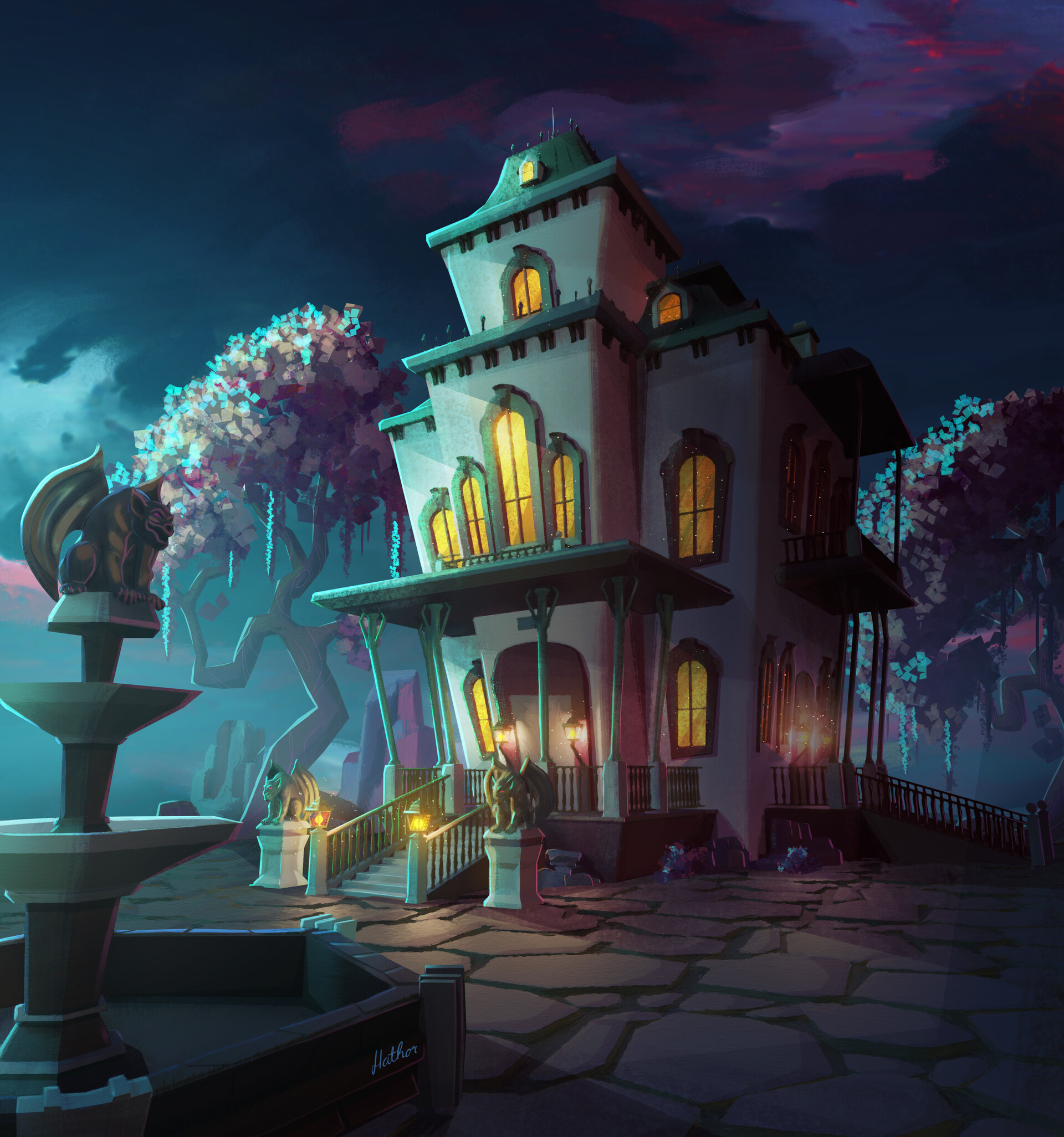 ArtStation - Haunted House