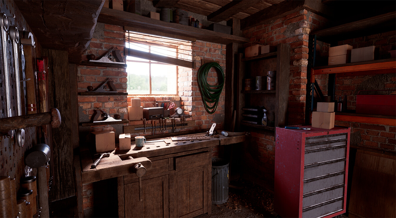 ArtStation - Game Environment - Indoor