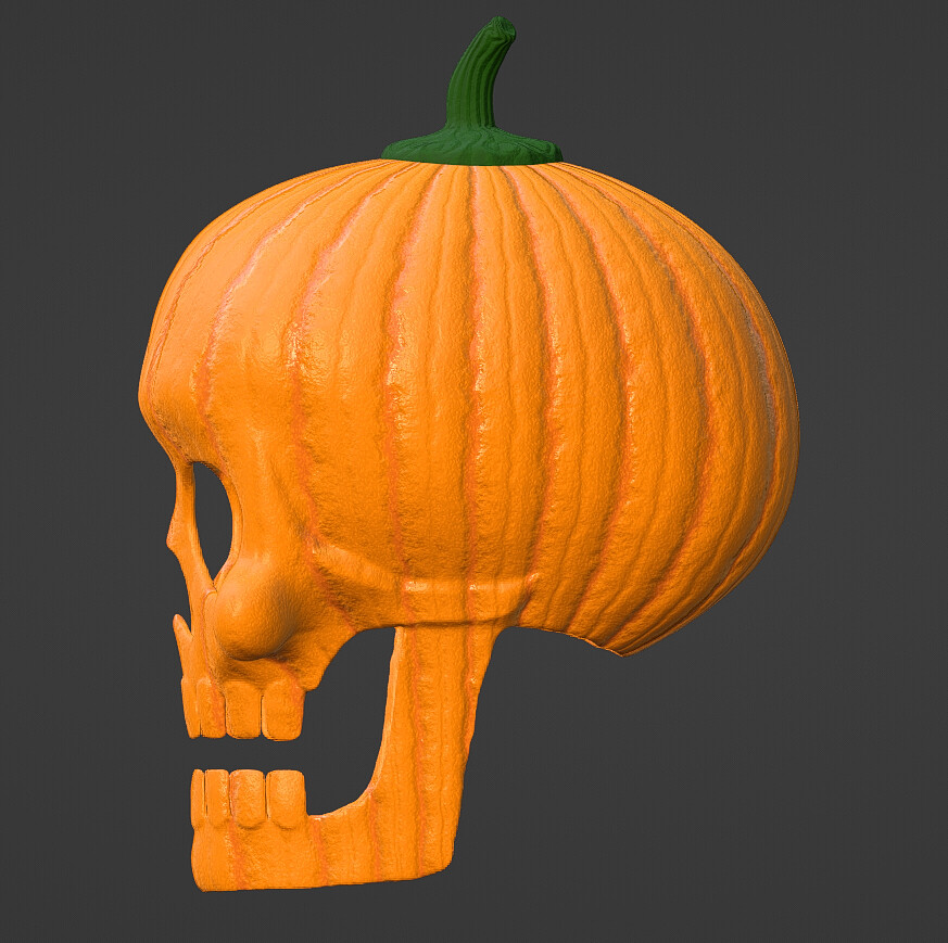RobSkulls - Skull Pumpkin!
