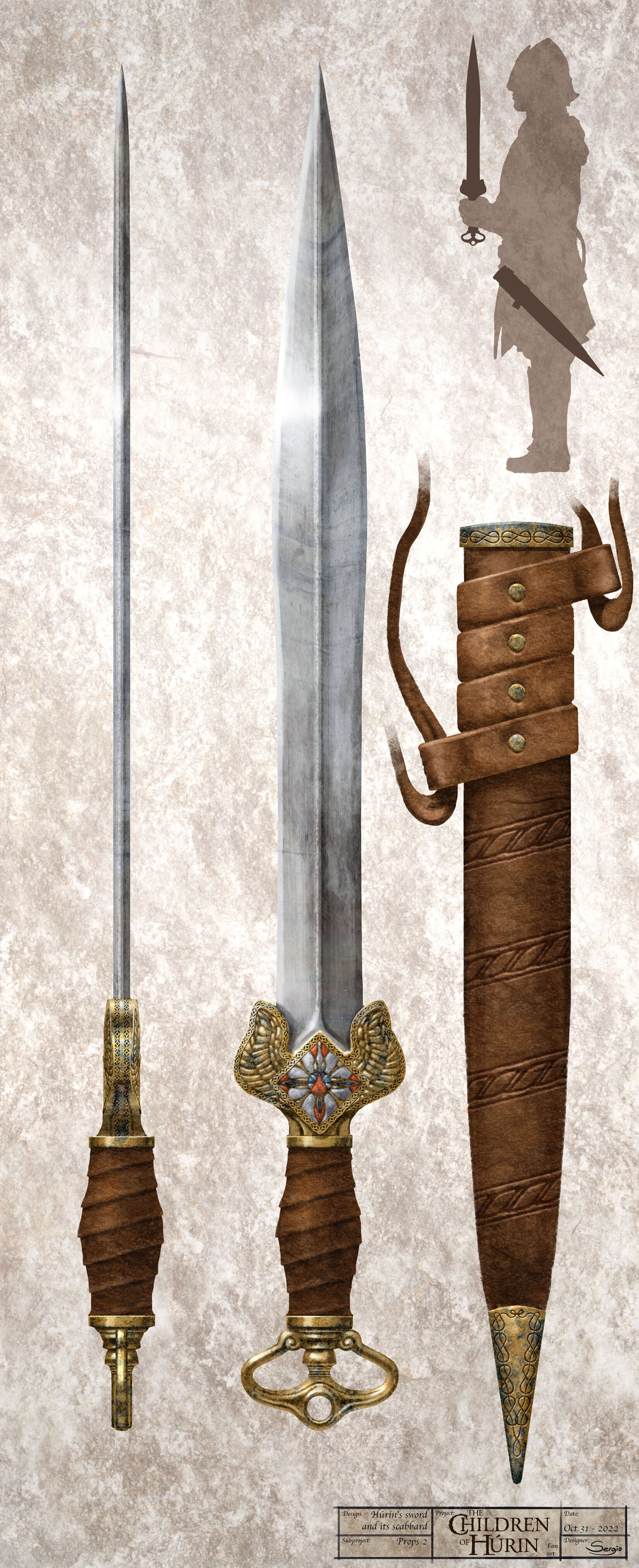 Sergio Botero - The Children of Húrin - Props 2