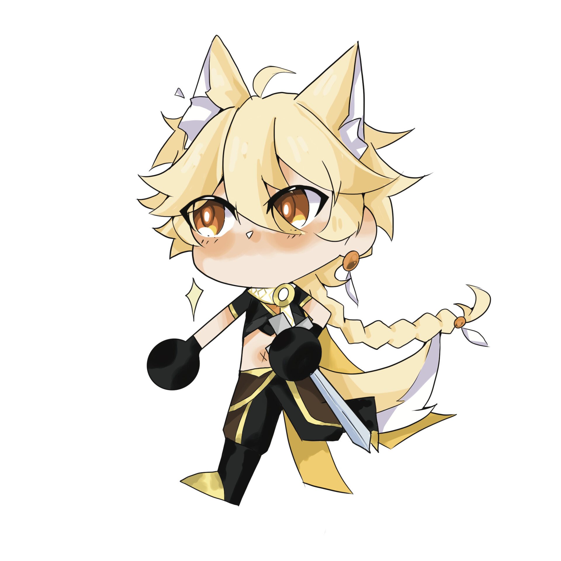 ArtStation - Chibi Aether old vs new