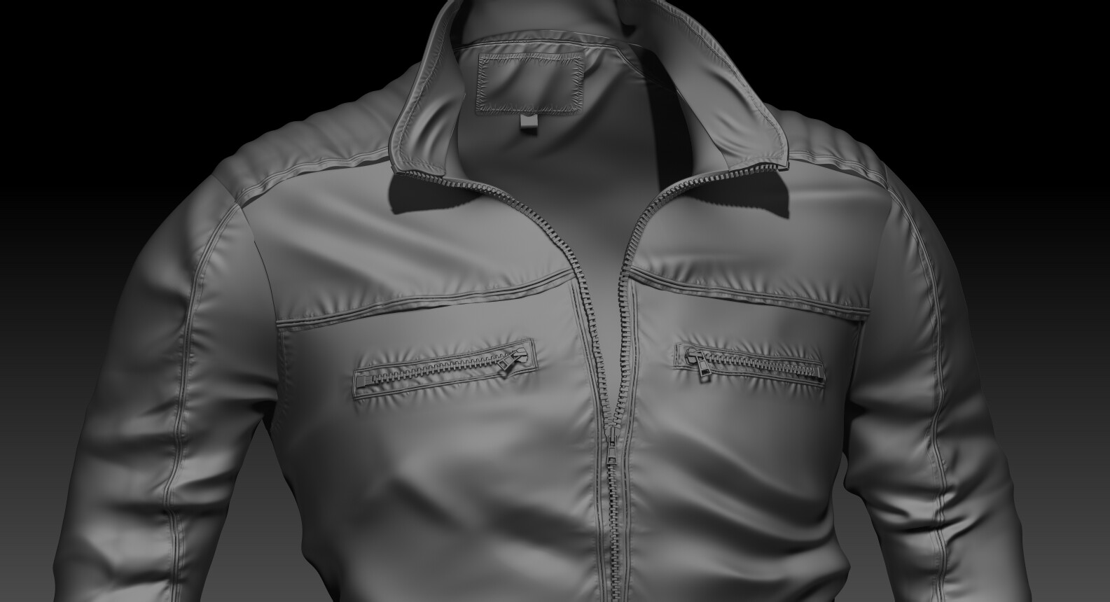 ArtStation - Motorcycle Jacket