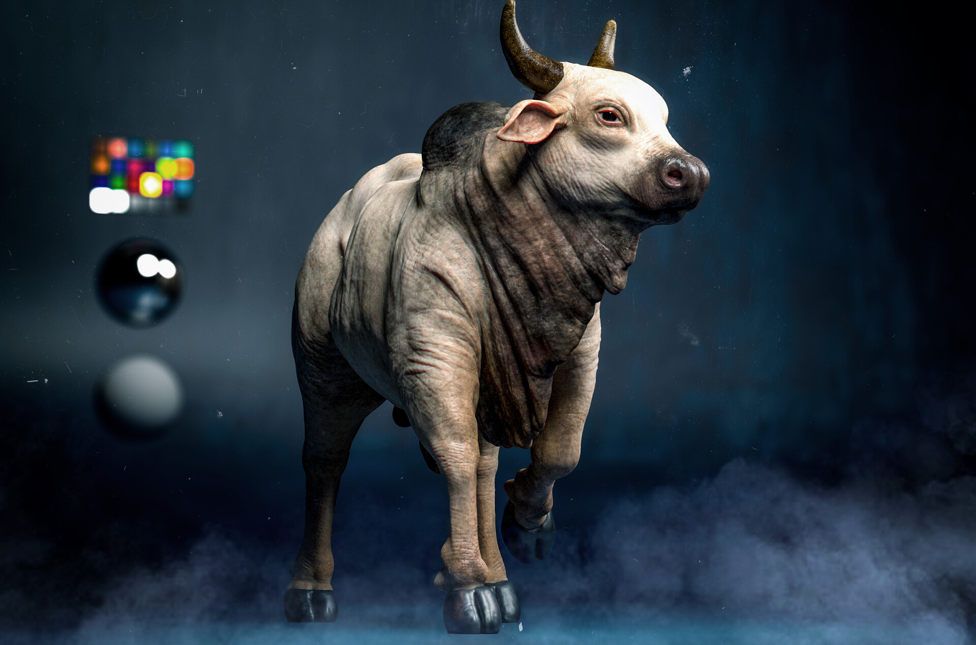 ArtStation - INDIAN Bull Anatomy Learning