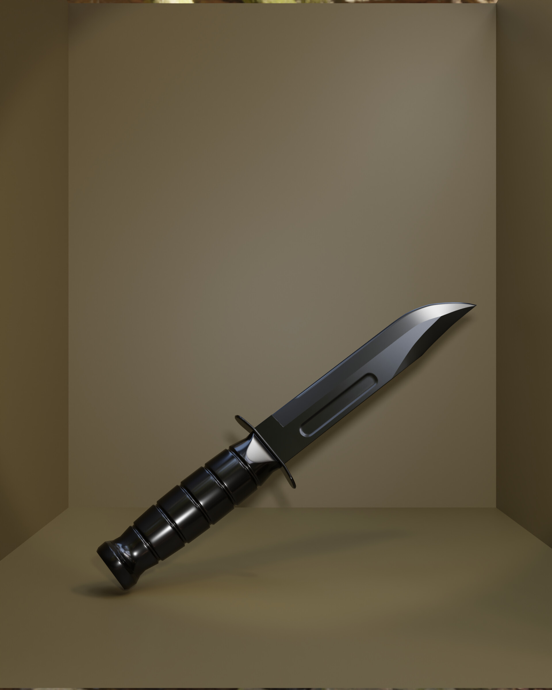 ArtStation - 1:1 Combat Knife Model