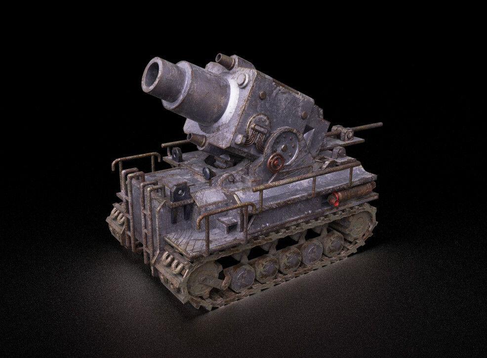 ArtStation - PBR project - Tank