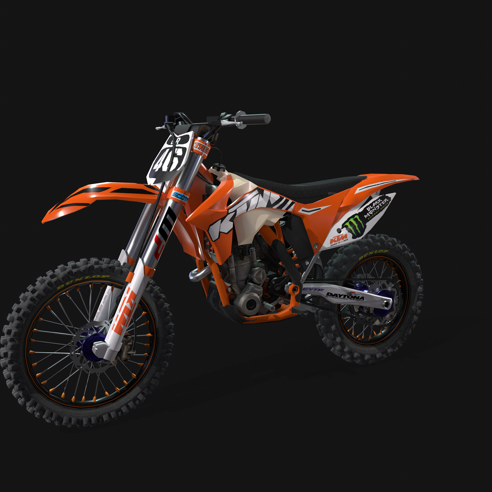 ArtStation - KTM 250 SX-F