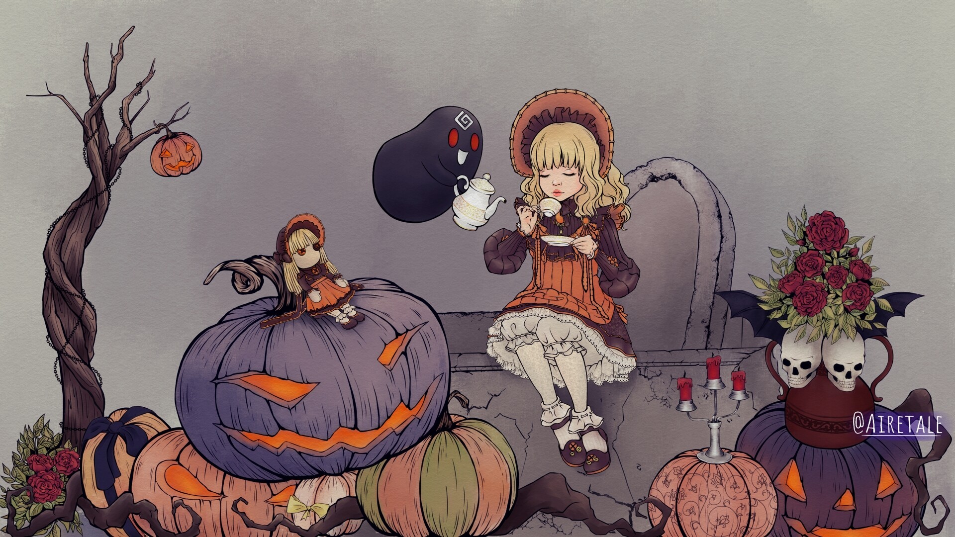 ArtStation - Black Desert Halloween