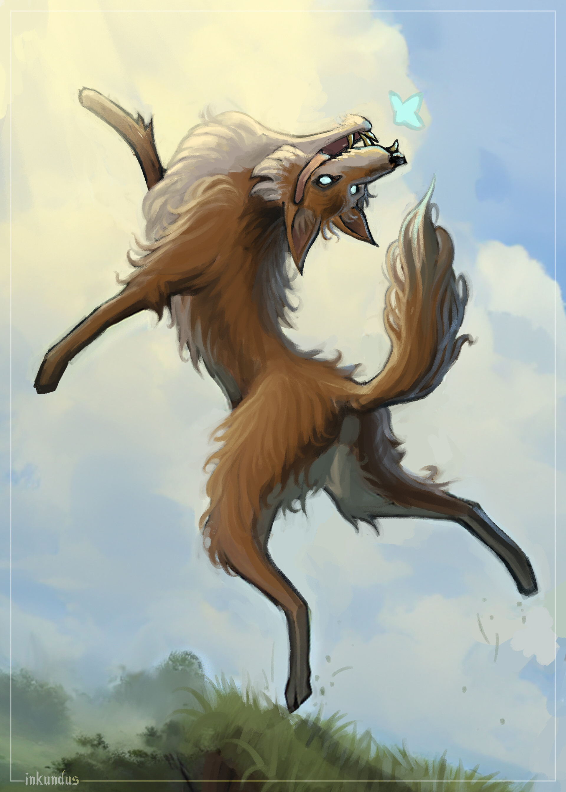 ArtStation - Jumping Fox