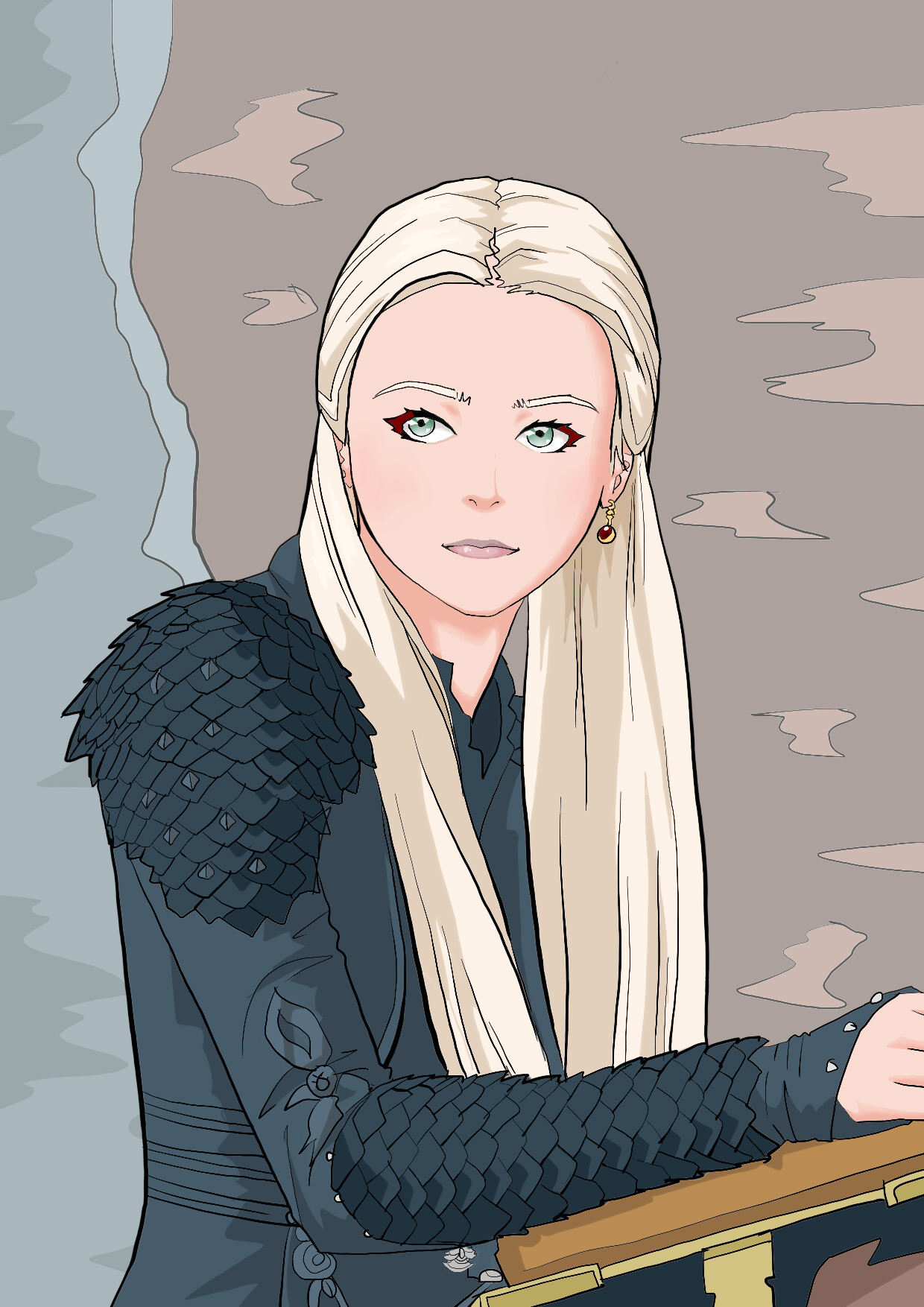 ArtStation - Neglected Dragon Princess