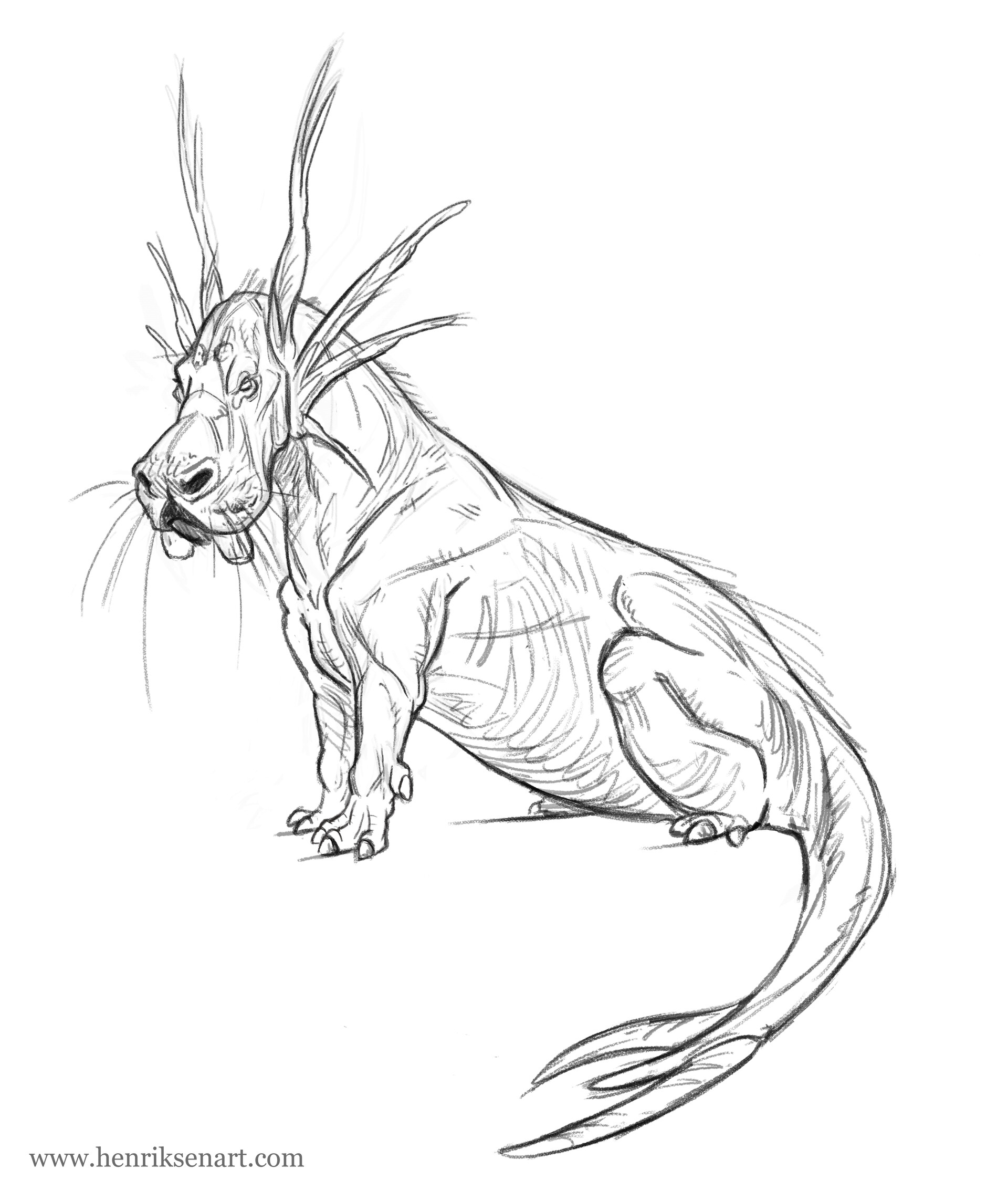 ArtStation - Creature sketches