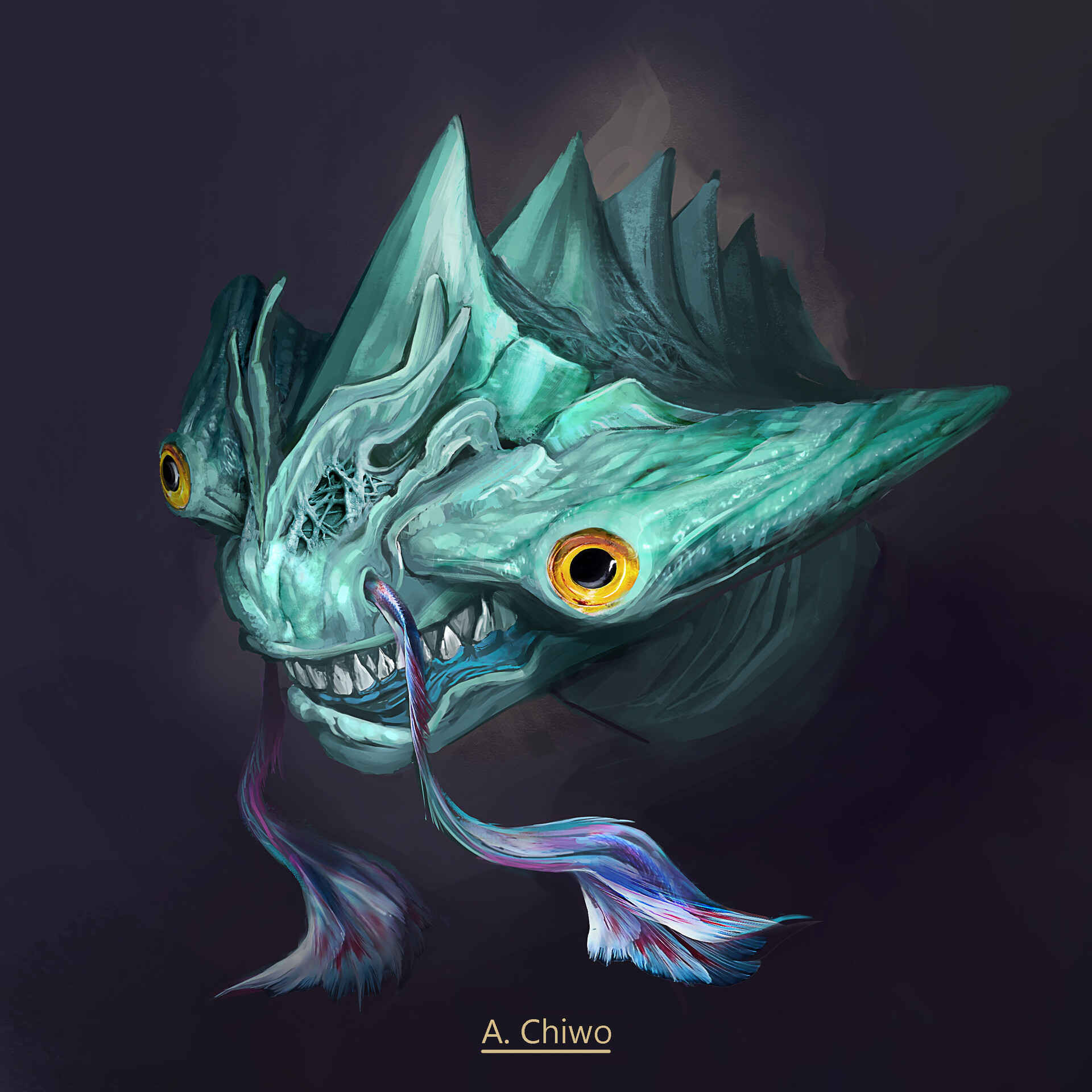 ArtStation - Shark head