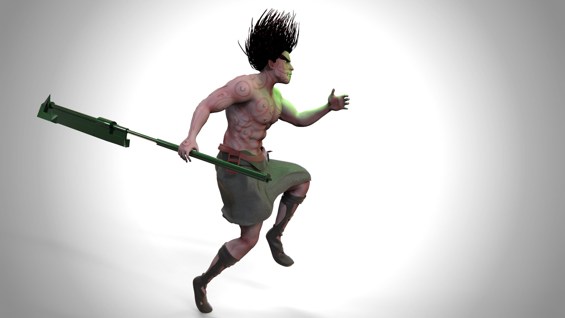 ArtStation - A fighter Character