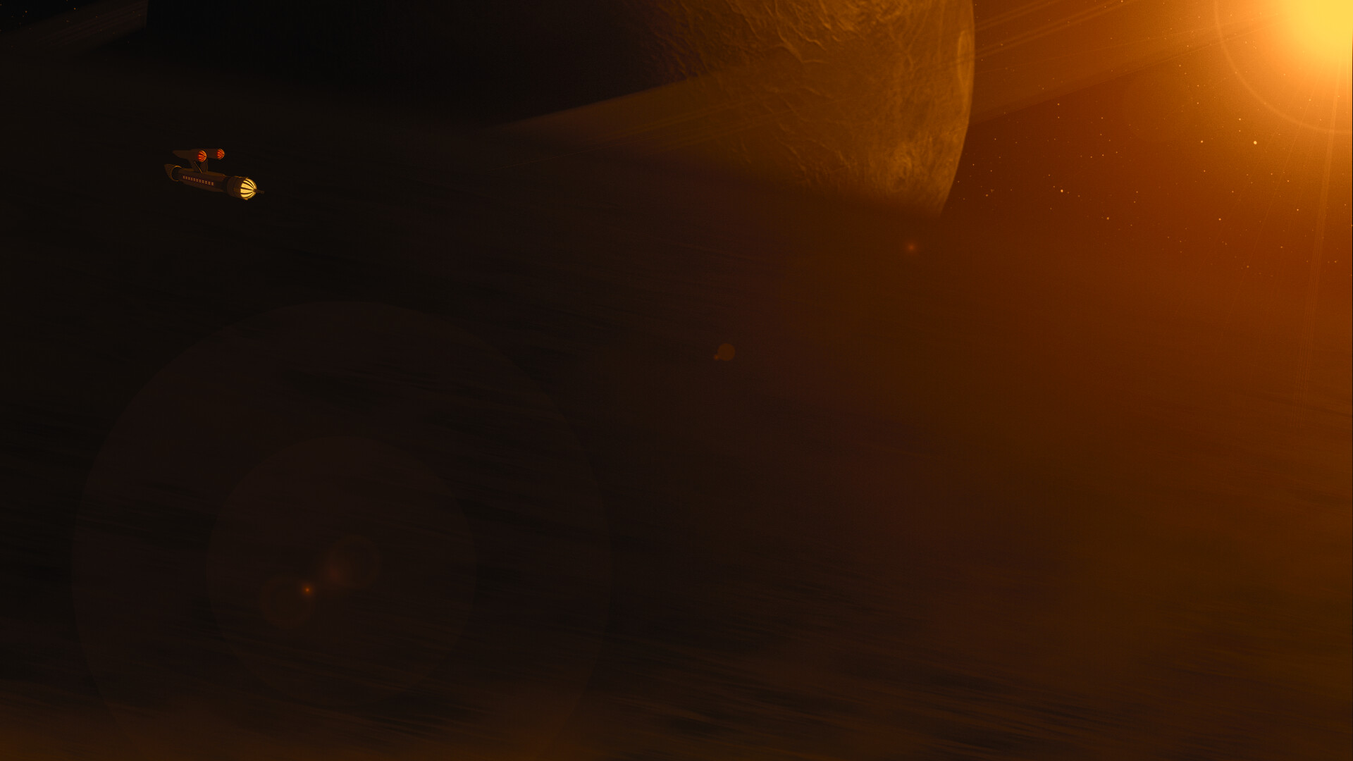 ArtStation - Alien Sunset.