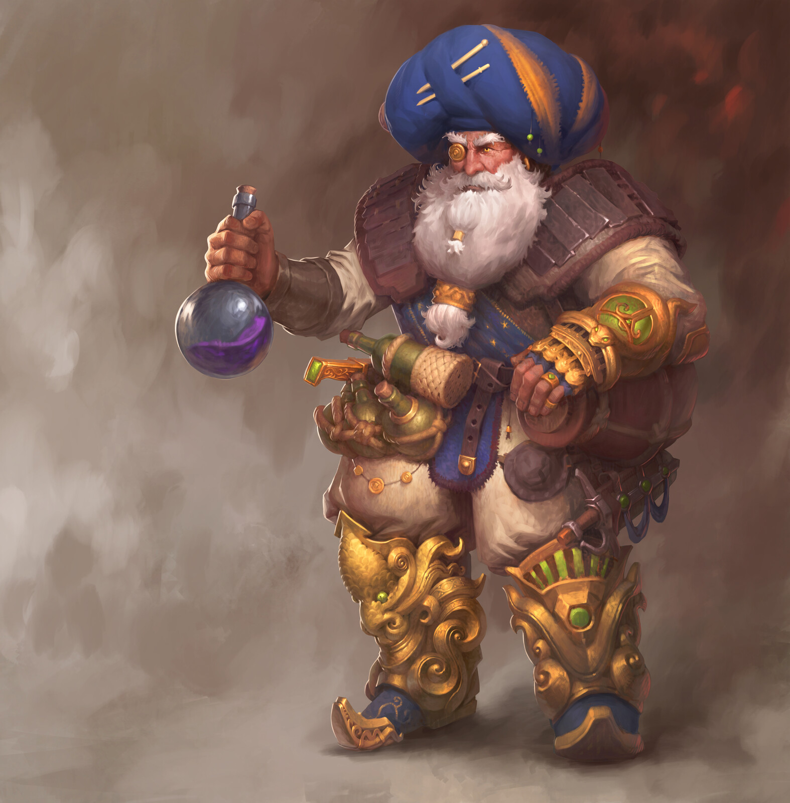 Battle Alchemist, Maxim Schastny : r/ImaginaryDwarves