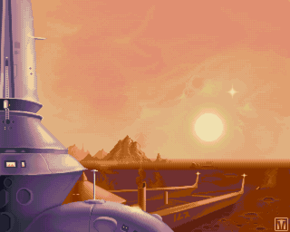 ArtStation - Paleo Pixel Art