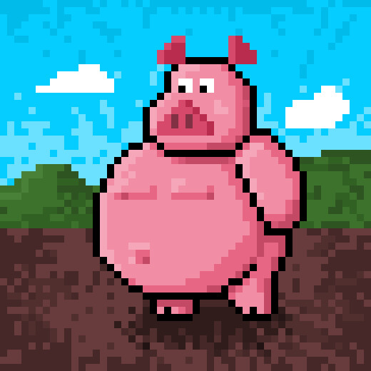 ArtStation - NFT Piggs (CryptoOink)