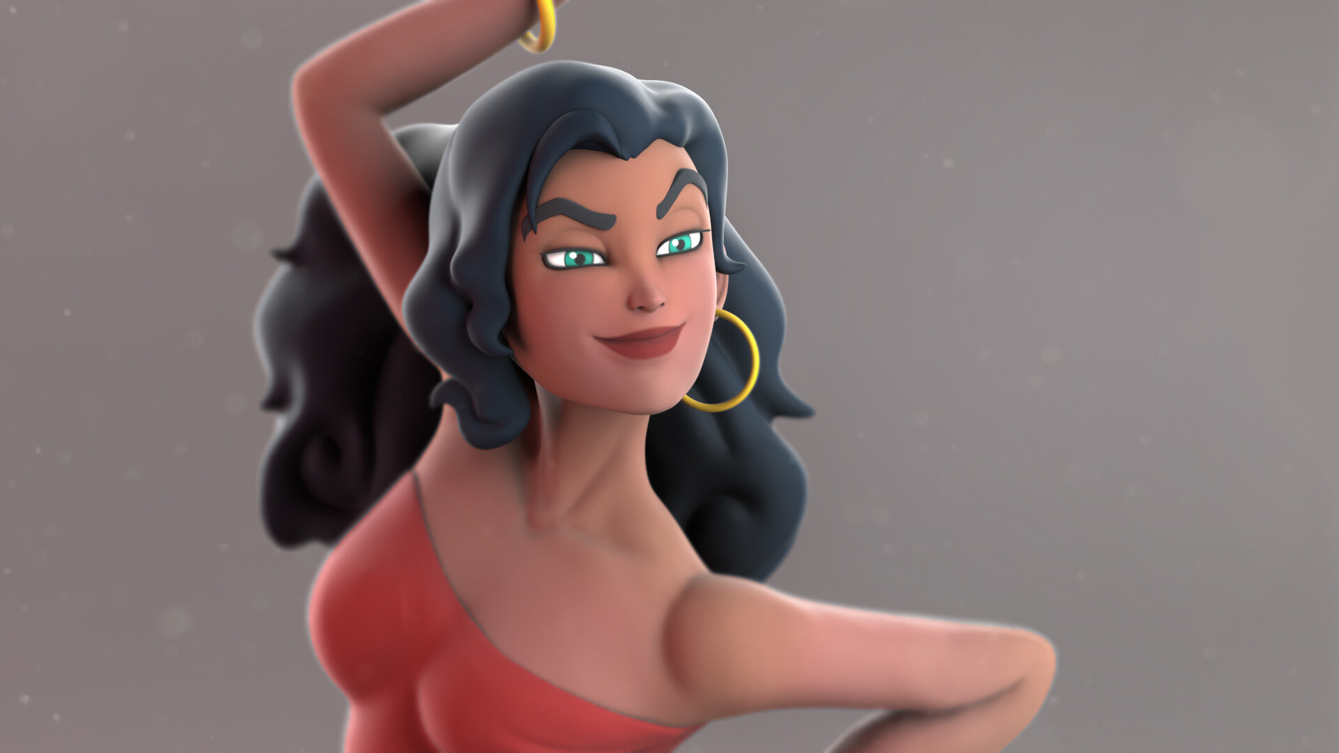 Nathaniel Silva - Esmeralda 3D Sculpt